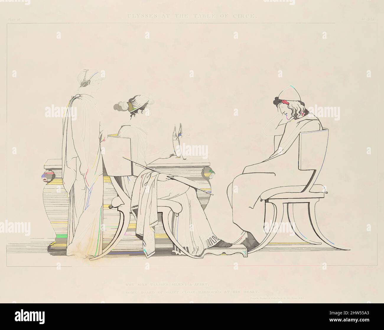 Art inspired by The Iliad of Homer, The Odyssey of Homer, Compositions ...