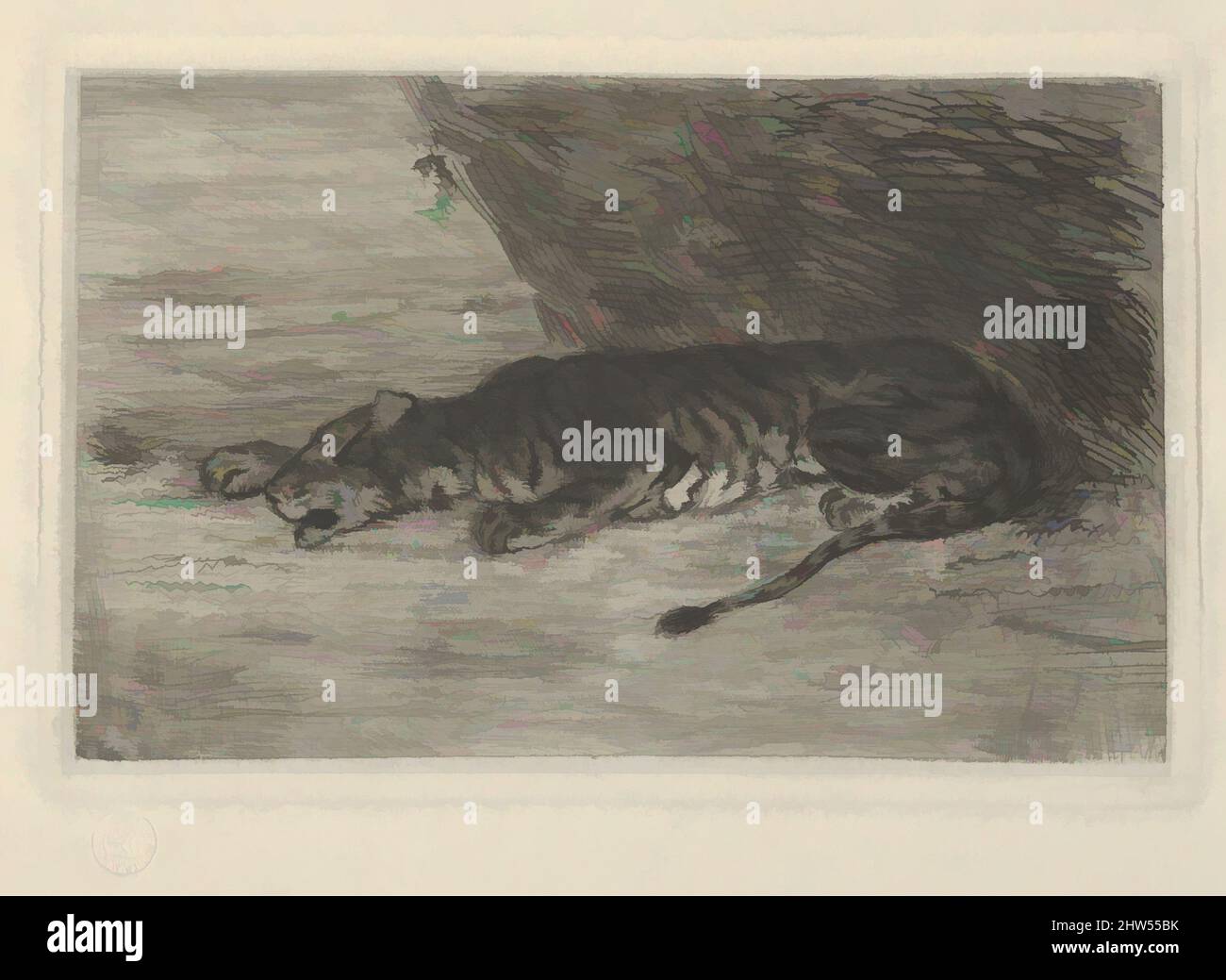 Tiger etching hi-res stock photography and images - Alamy