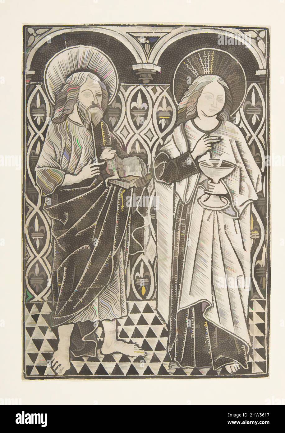 Art inspired by Saint John the Baptist and Saint John the Evangelist ...
