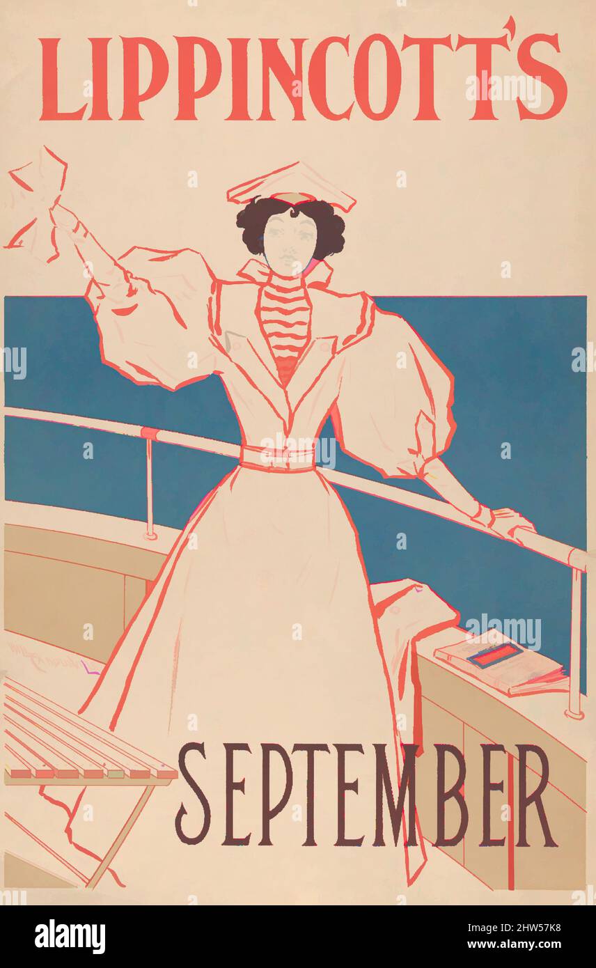Art inspired by Lippincott's: September, 1895, Lithograph, Sheet: 18 15 ...