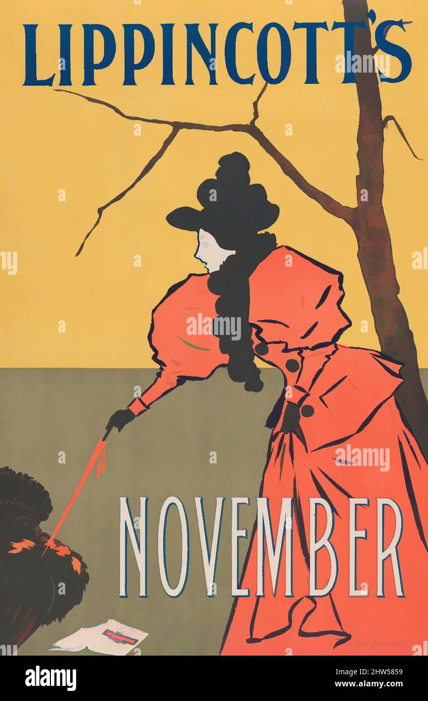 Art inspired by Lippincott's: November, 1895, Lithograph, Sheet: 19 in ...