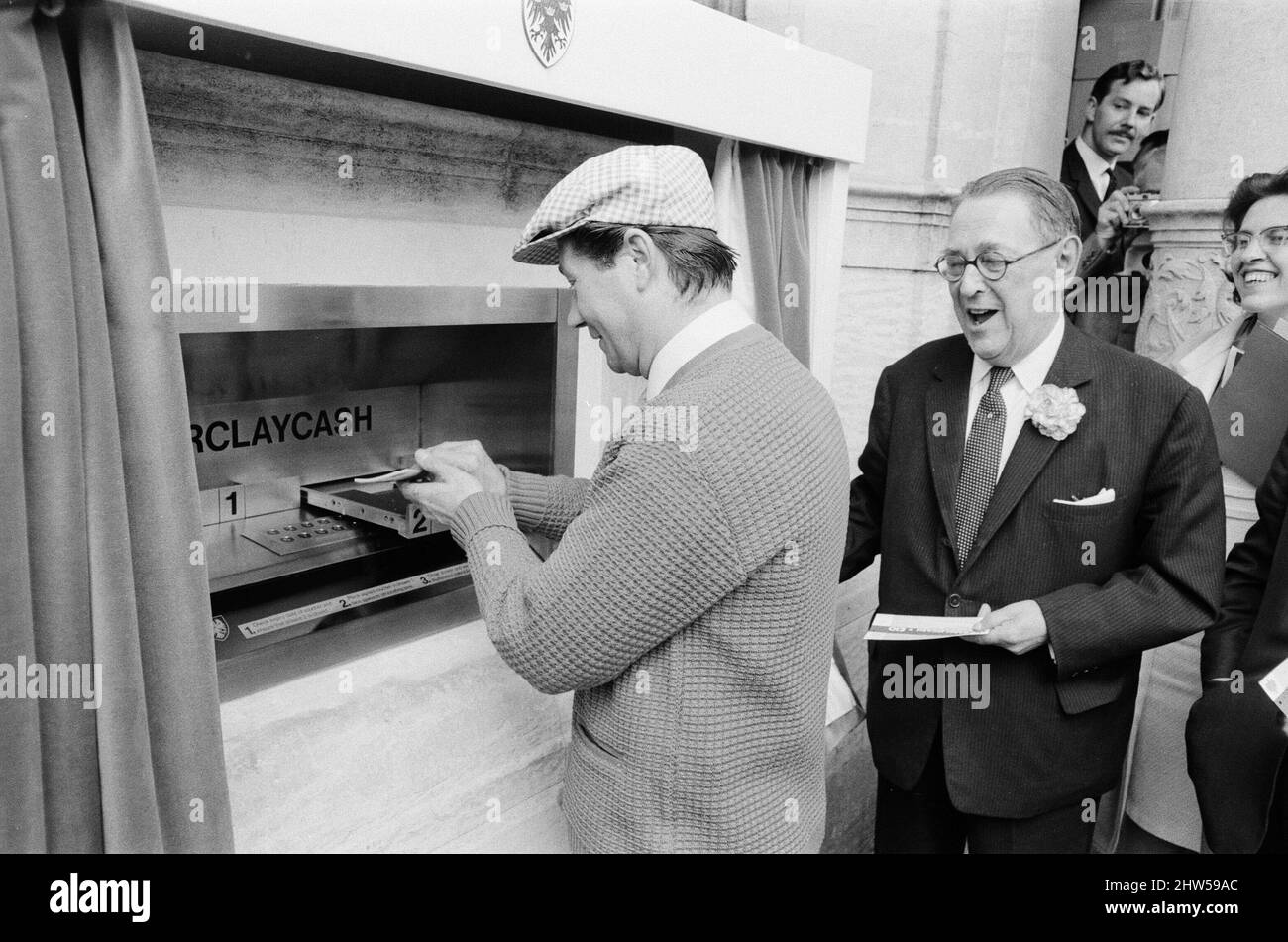 Reg varney cash machine hi-res stock photography and images - Alamy