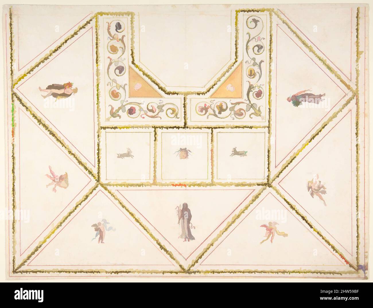 First style pompeian hi-res stock photography and images - Alamy