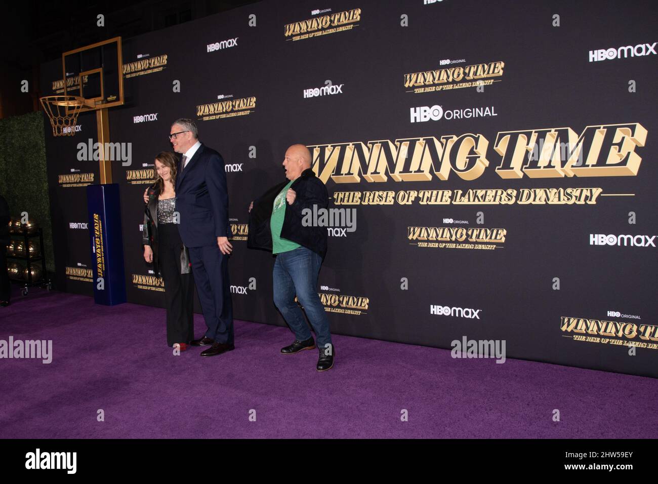 March 2, 2022, Los Angeles, California, USA: Shira Piven, Adam McKay ...