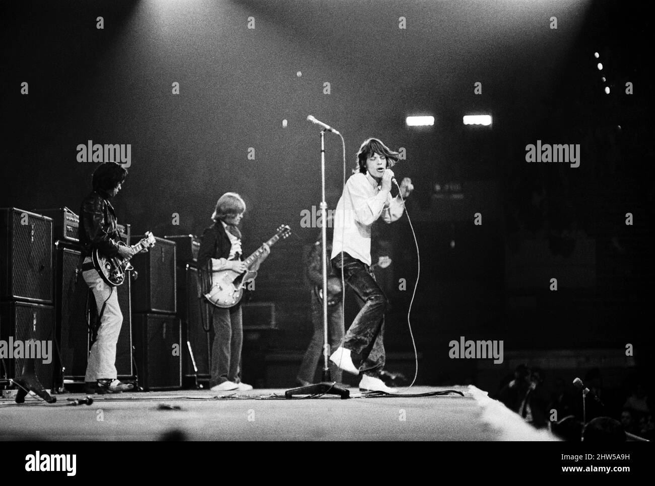 Rolling Stones performing at the NME Poll Winners Concert on 12th May ...