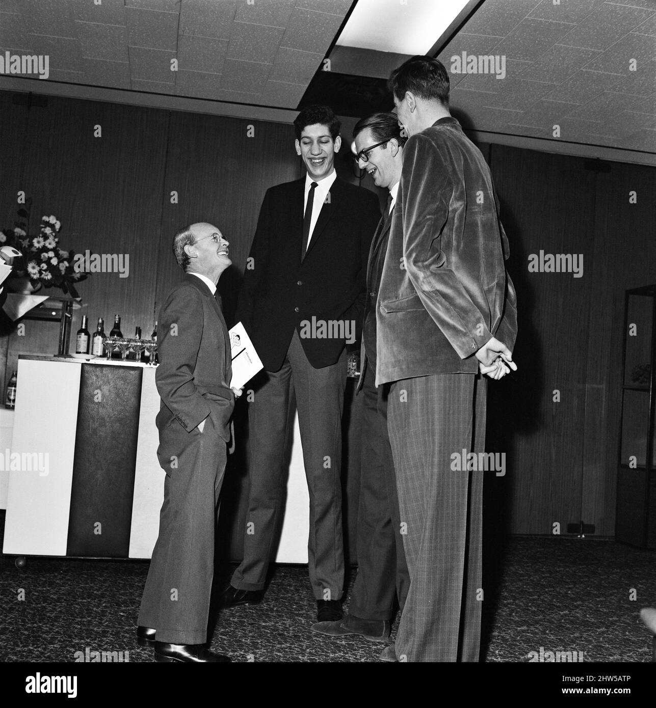 Tallest Man Competition held at the Londoner Hotel, Welbeck Street ...