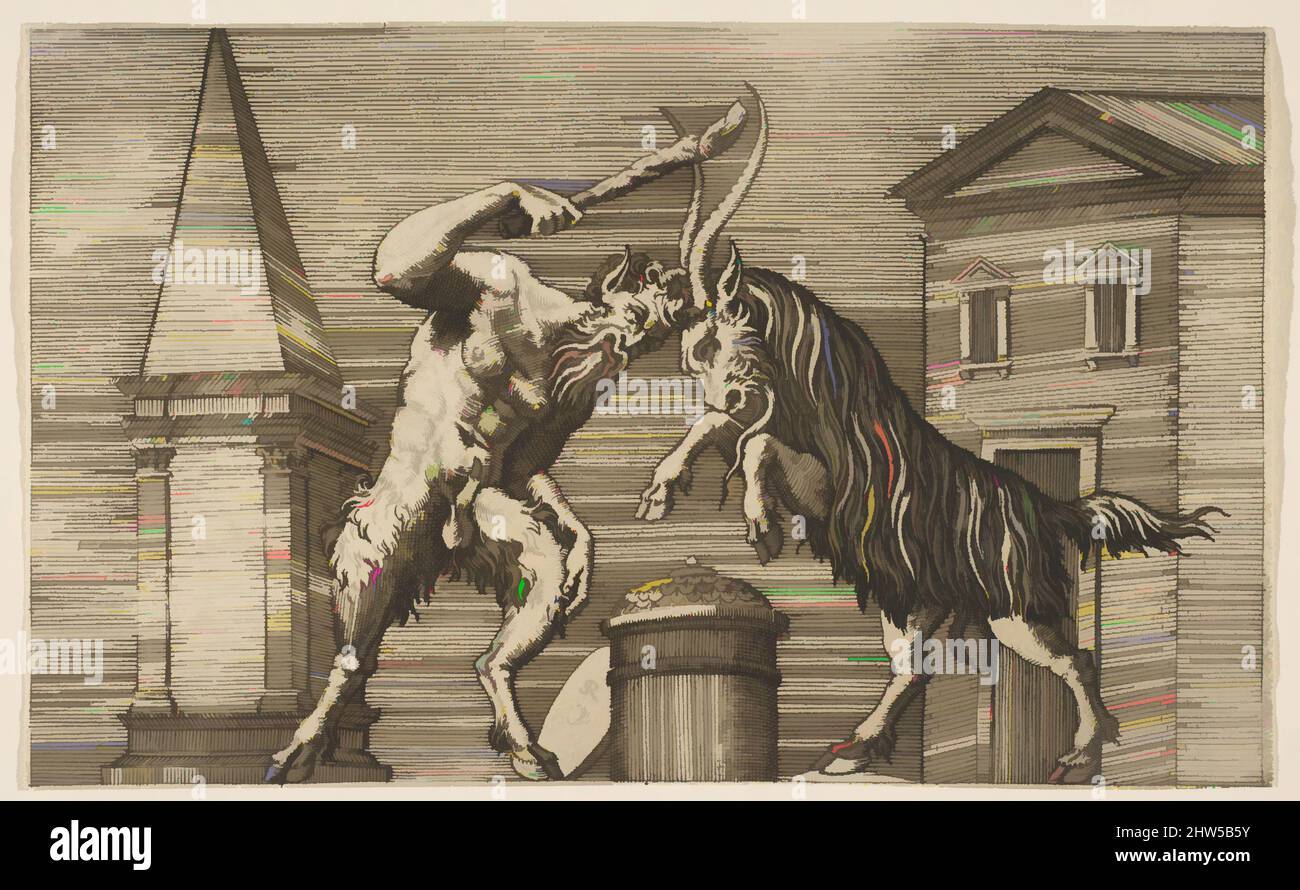 Satyr weilding hi-res stock photography and images - Alamy