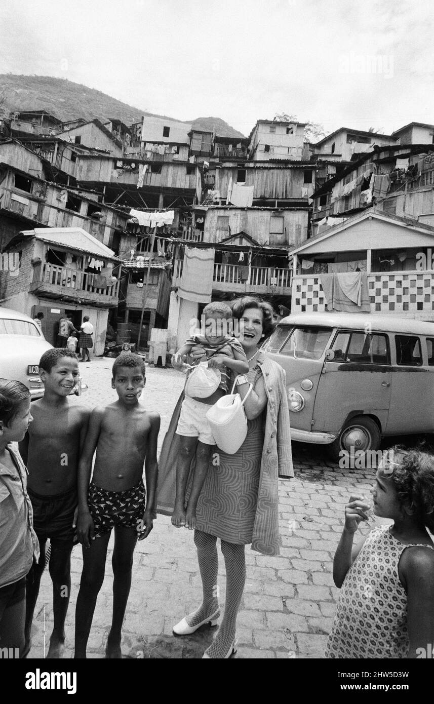 Rio de Janeiro, Brazil, 24th October 1968. Our picture shows ... Aliki ...