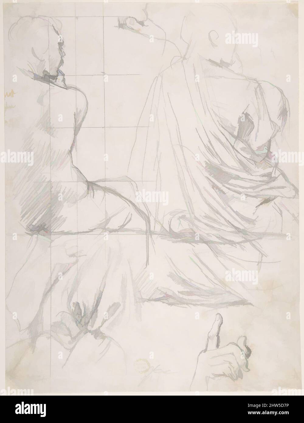 Jean Auguste Dominique Ingres Figure Drawings