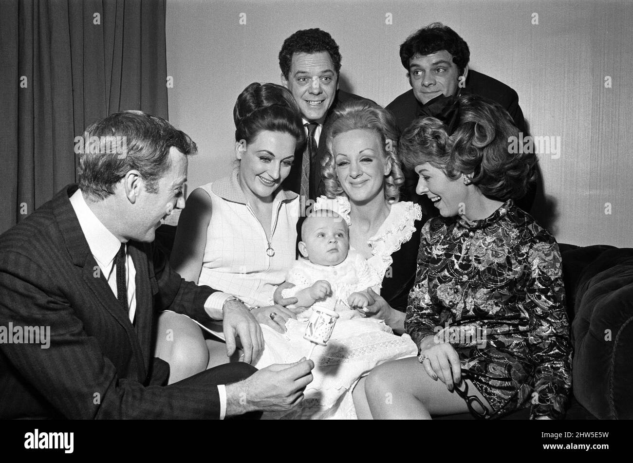 Val Doonican and his wife Lynn in supporting roles at the christening ...