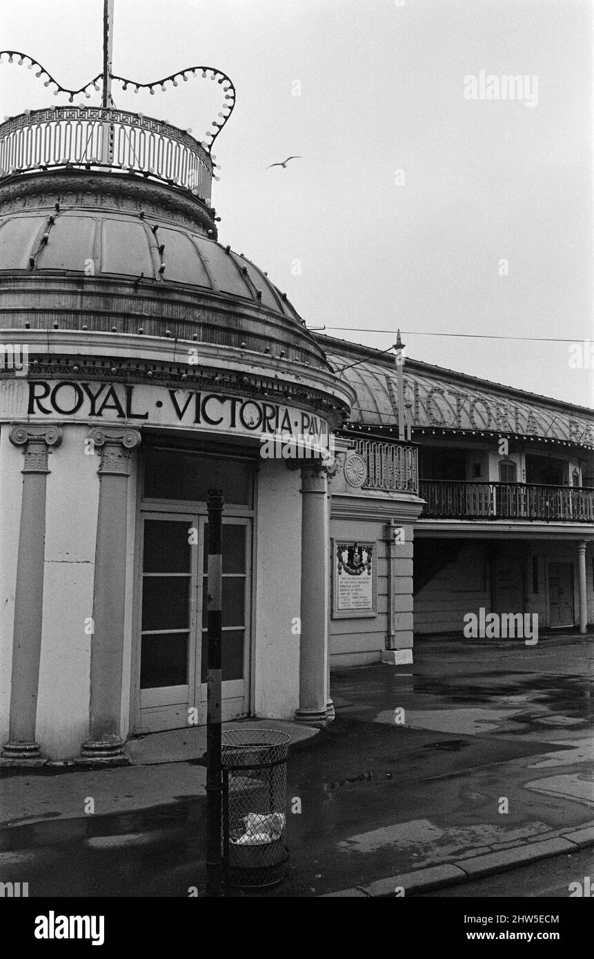 Royal Victoria Pavilion, Ramsgate, Kent. 22nd February 1968 Stock Photo ...