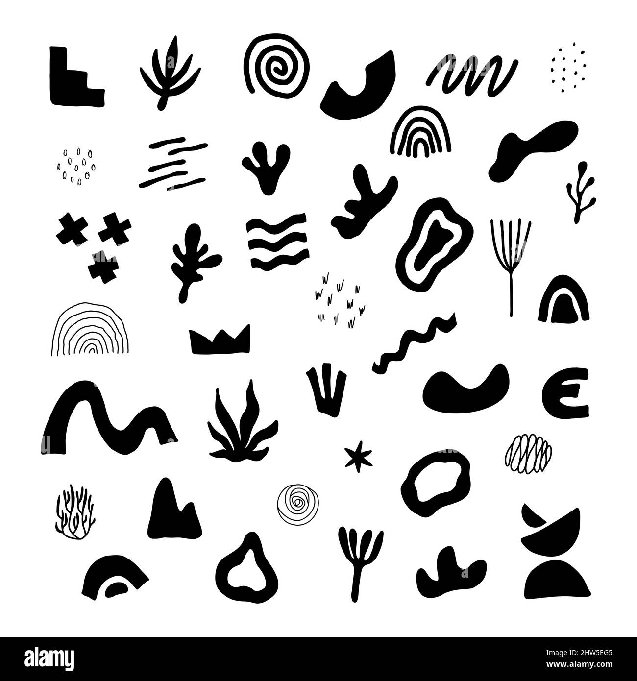 Contemporary art collage big Black and White Stock Photos & Images - Alamy