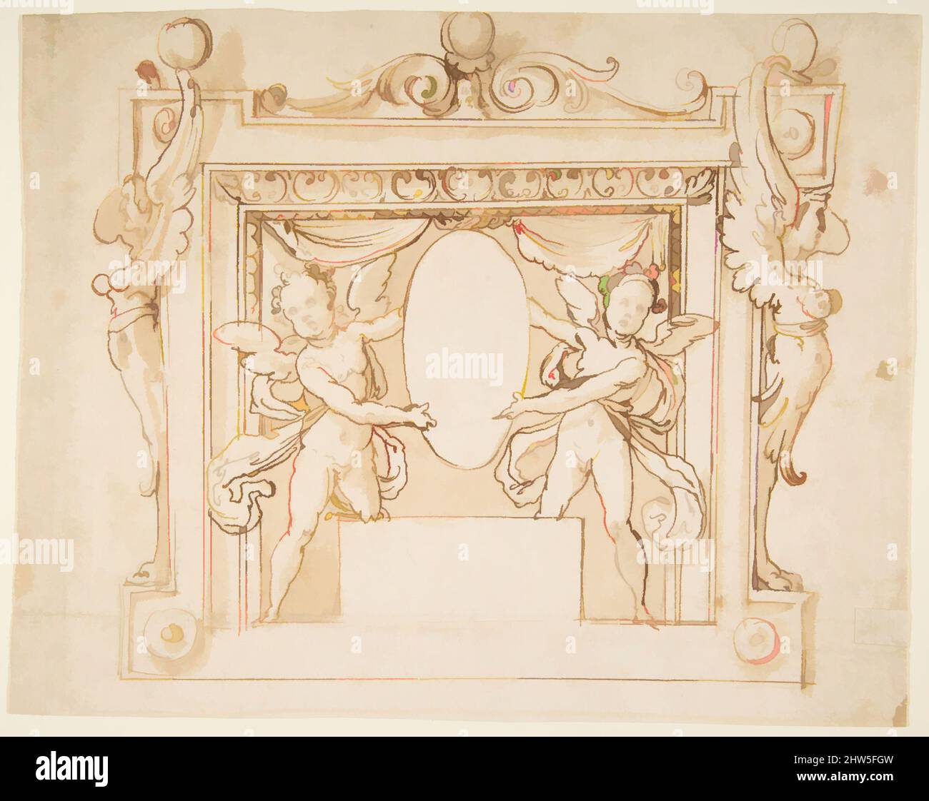 Winged children hi-res stock photography and images - Alamy