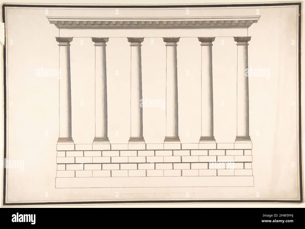 Rusticated columns hi-res stock photography and images - Alamy