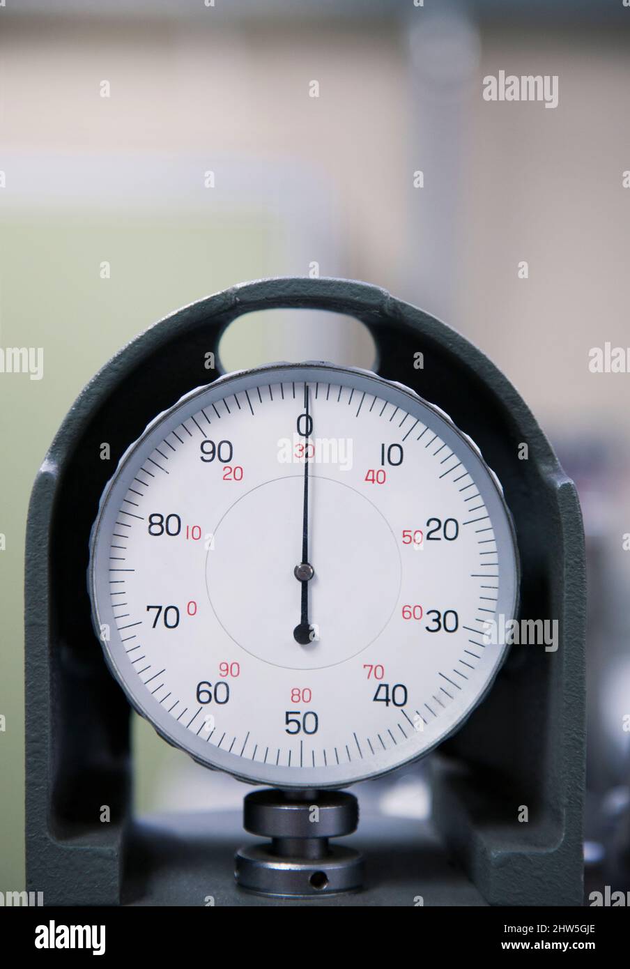 Detail of industrial gauge Stock Photo - Alamy