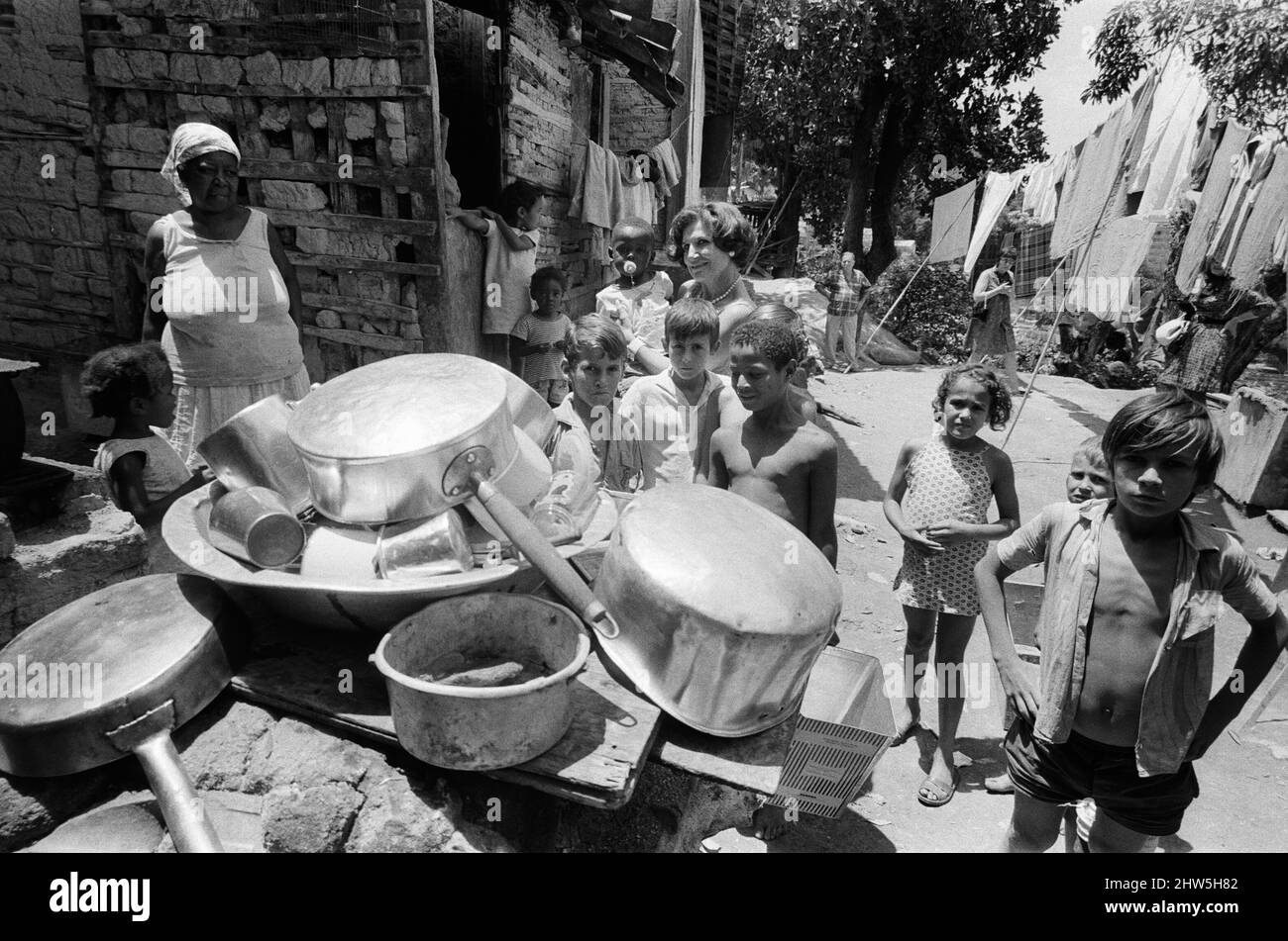 Rio de Janeiro, Brazil, 24th October 1968. Our picture shows ... Aliki ...