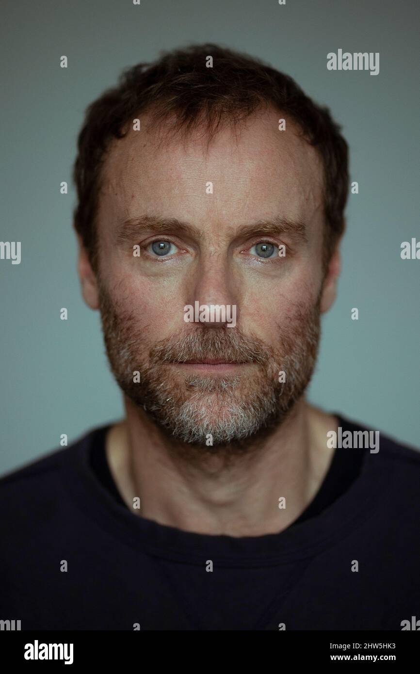 Berlin, Germany. 22nd Feb, 2022. Mark Waschke, actor, after a dpa ...