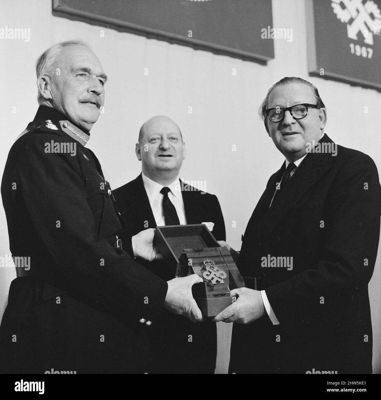 Major General Sir George Burns, Lord Lieutenant of Hertfordshire ...