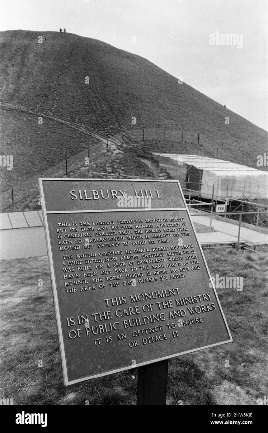 Excavation at Silbury Hill, Wiltshire, to be broadcast on the BBC. 7th ...