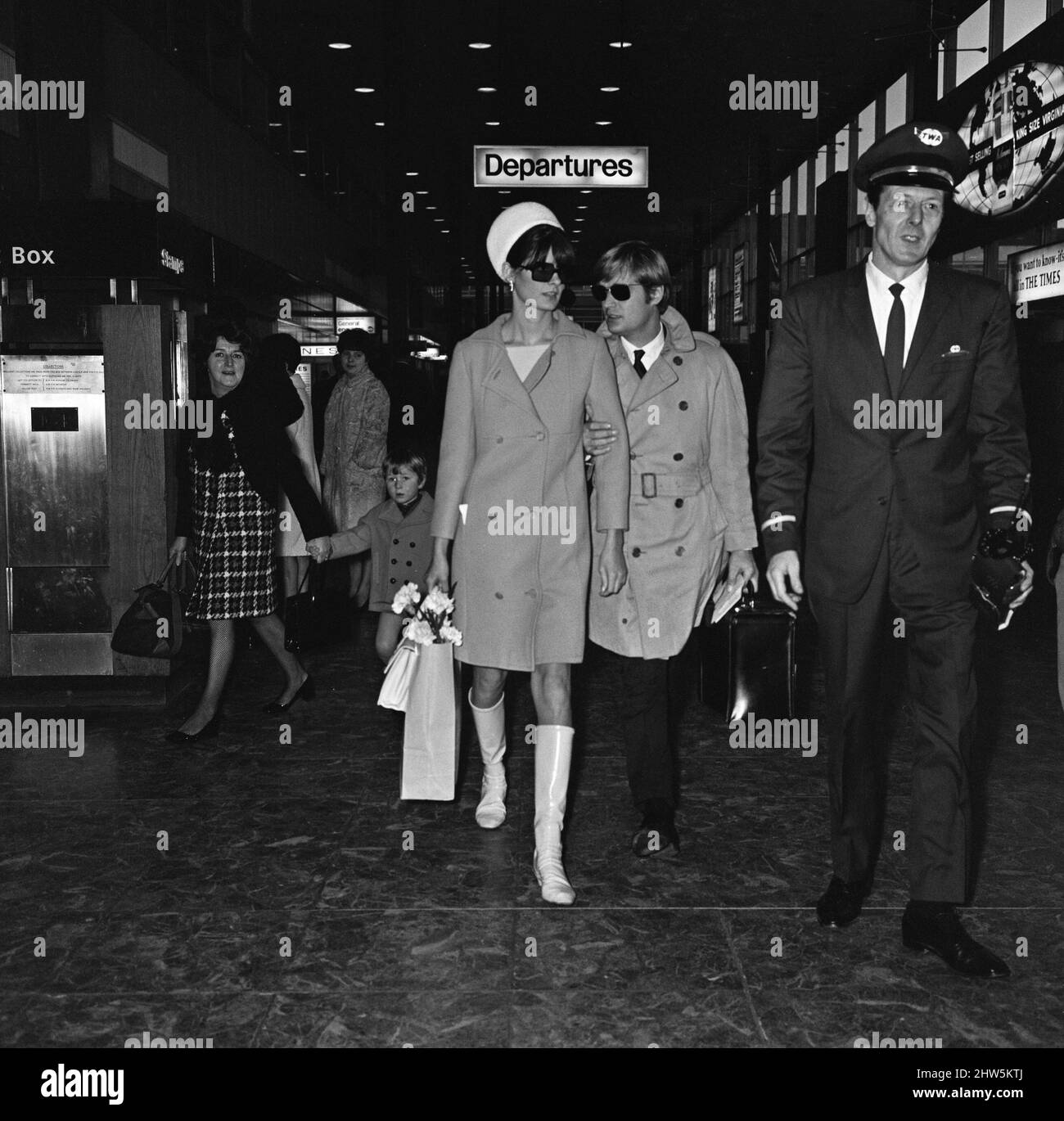 Actor David McCallum, one of the stars of the TV show 'The Man from U.N ...