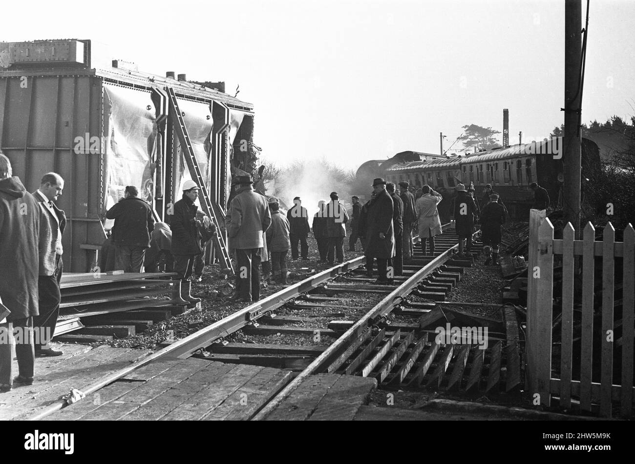 A 120-ton electrical transformer lays on it side following the Hixon ...