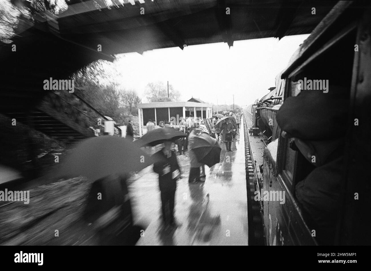 Locomotive number 34021. a Bulleid Pacific of the West Country Class ...