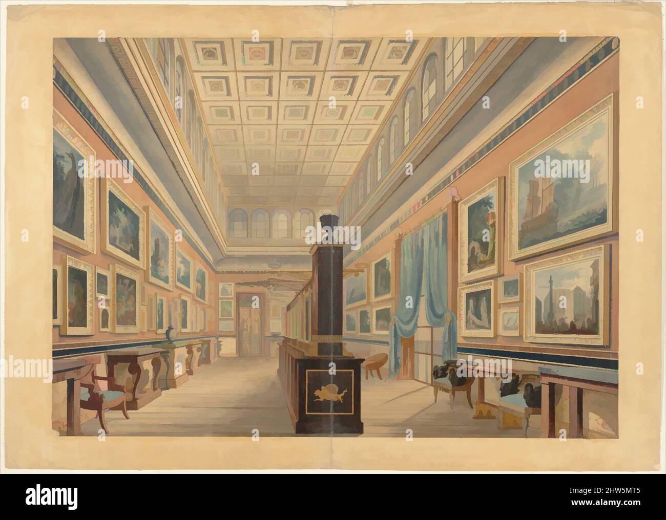 Art inspired by The Flemish Picture Gallery, the Mansion of Thomas Hope ...