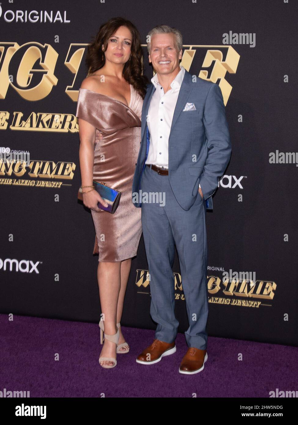 02 March 2022 - Los Angeles, California - Melissa Williams and Max E ...