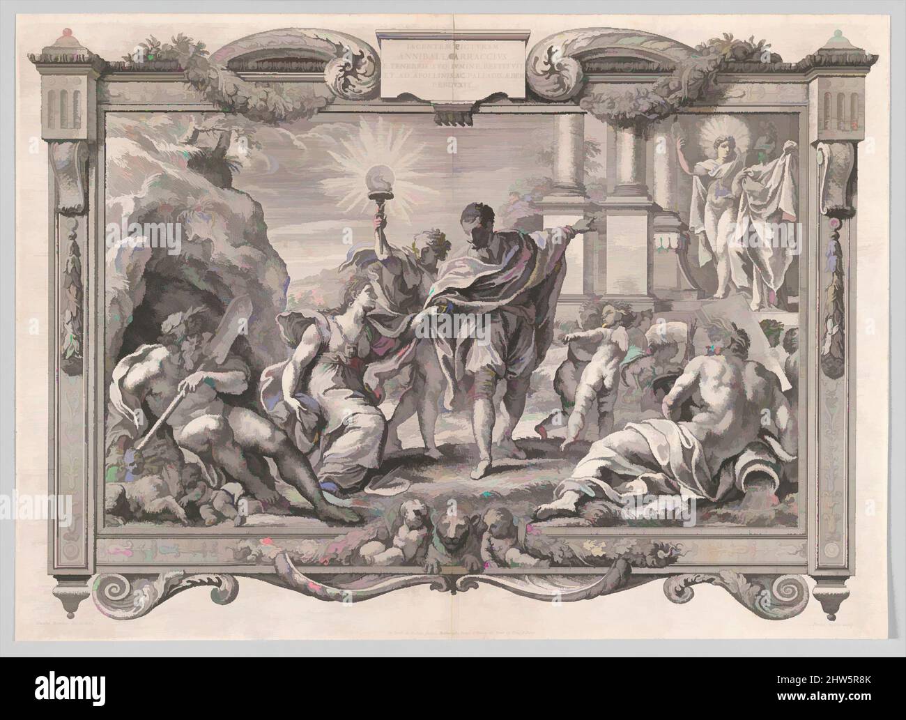 Art inspired by Annibale Carracci Introduces Painting to Apollo and ...