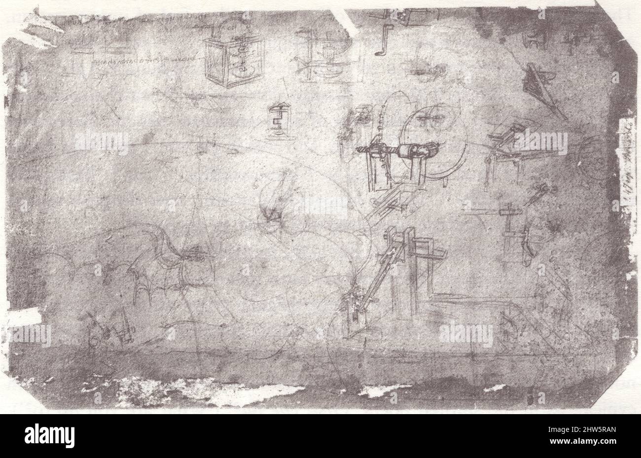 Leonardo da vinci flying machine hi-res stock photography and images ...