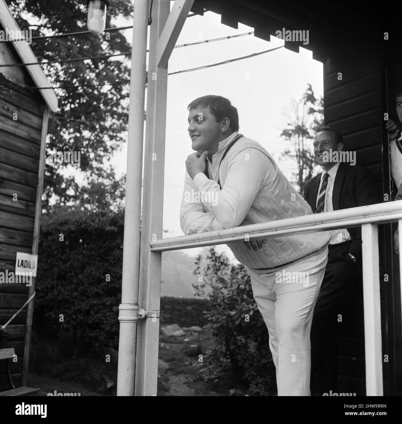 Cricket northamptonshire colin milburn hi-res stock photography and ...