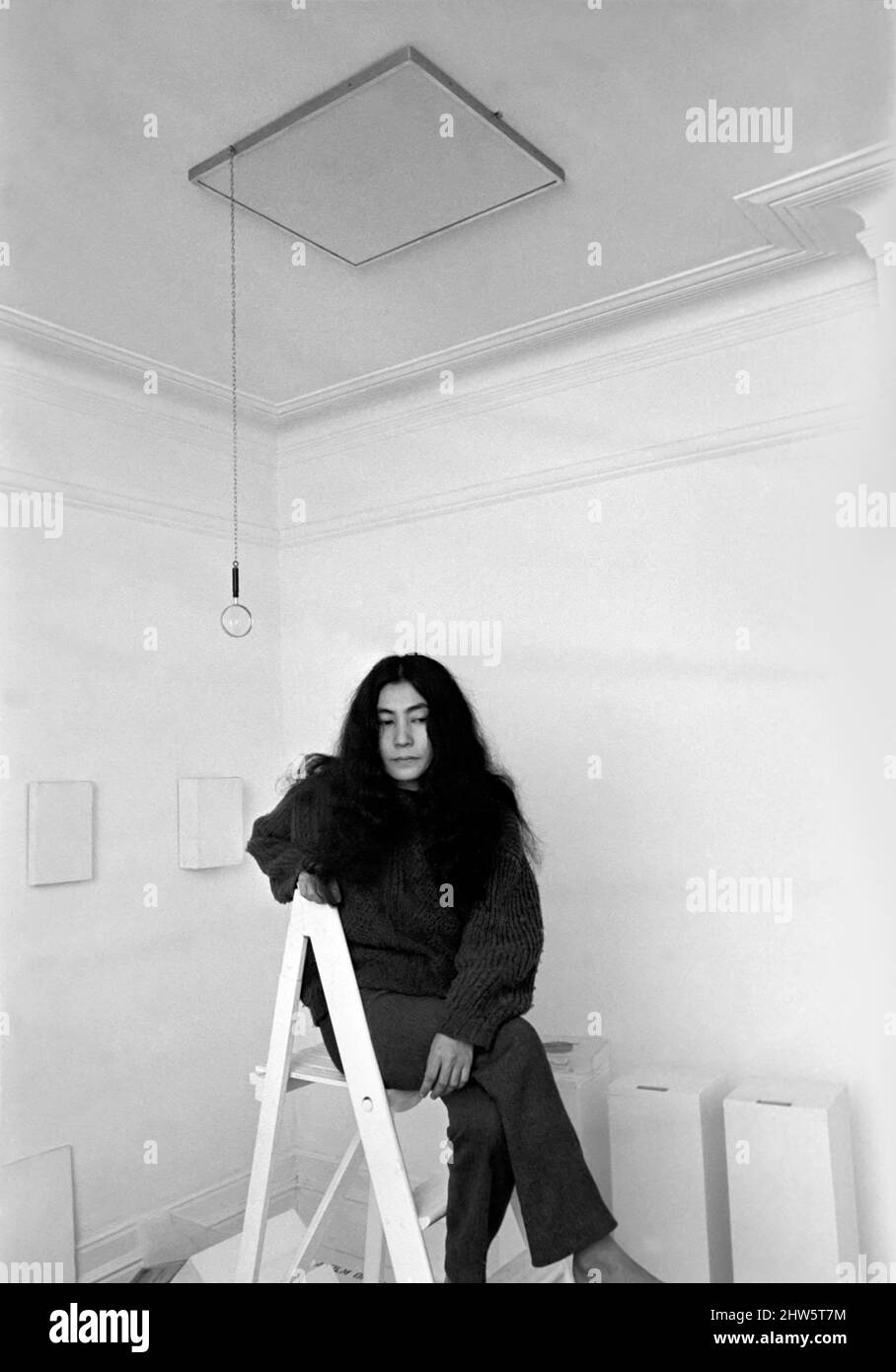 Japanese artist and singer Yoko Ono. 1967 A1313-011 Stock Photo - Alamy
