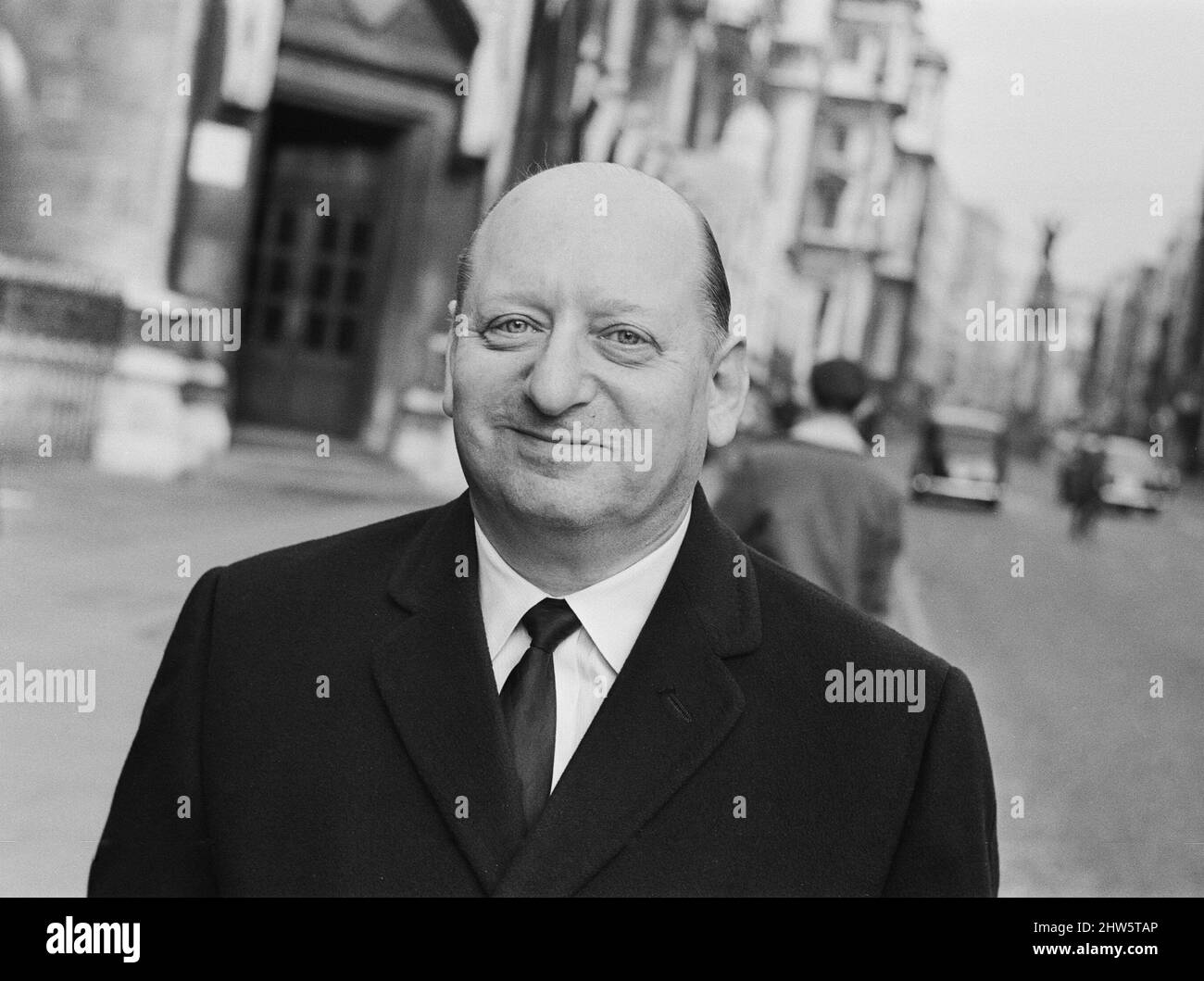 Media Mogul Lew Grade pictured outside the law courts in London after ...