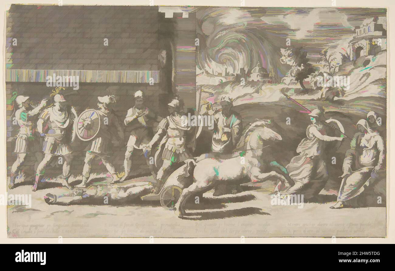 Art inspired by The combat of Hector and Achilles, and Achilles ...