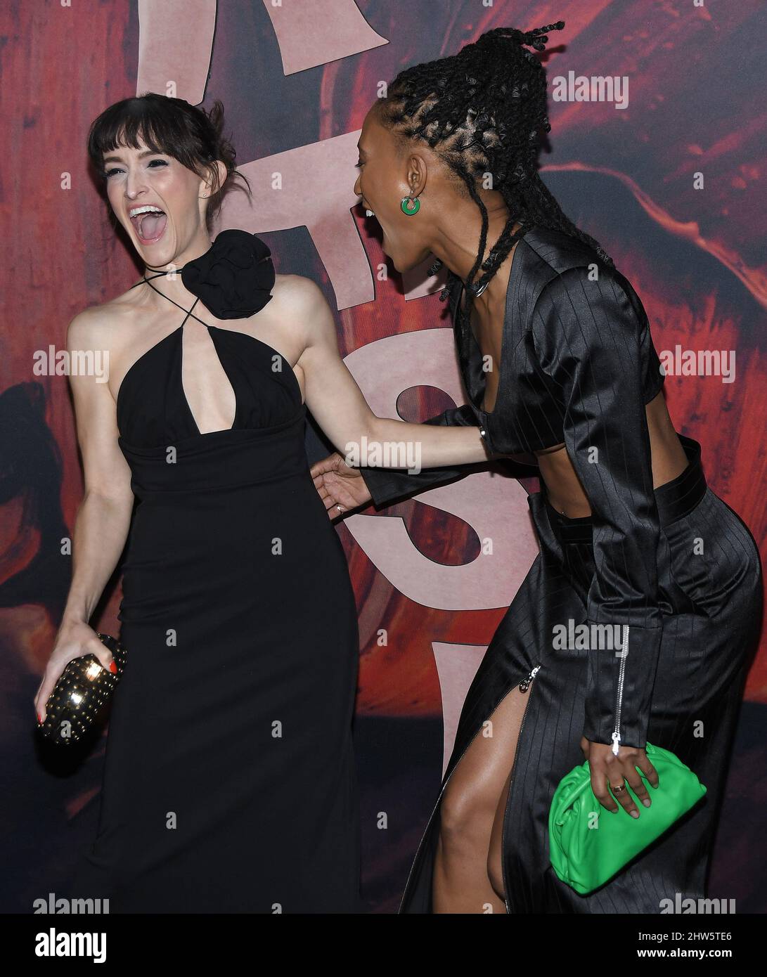 Los Angeles, USA. 03rd Mar, 2022. (L-R) Mimi Cave and Jojo T. Gibbs at ...