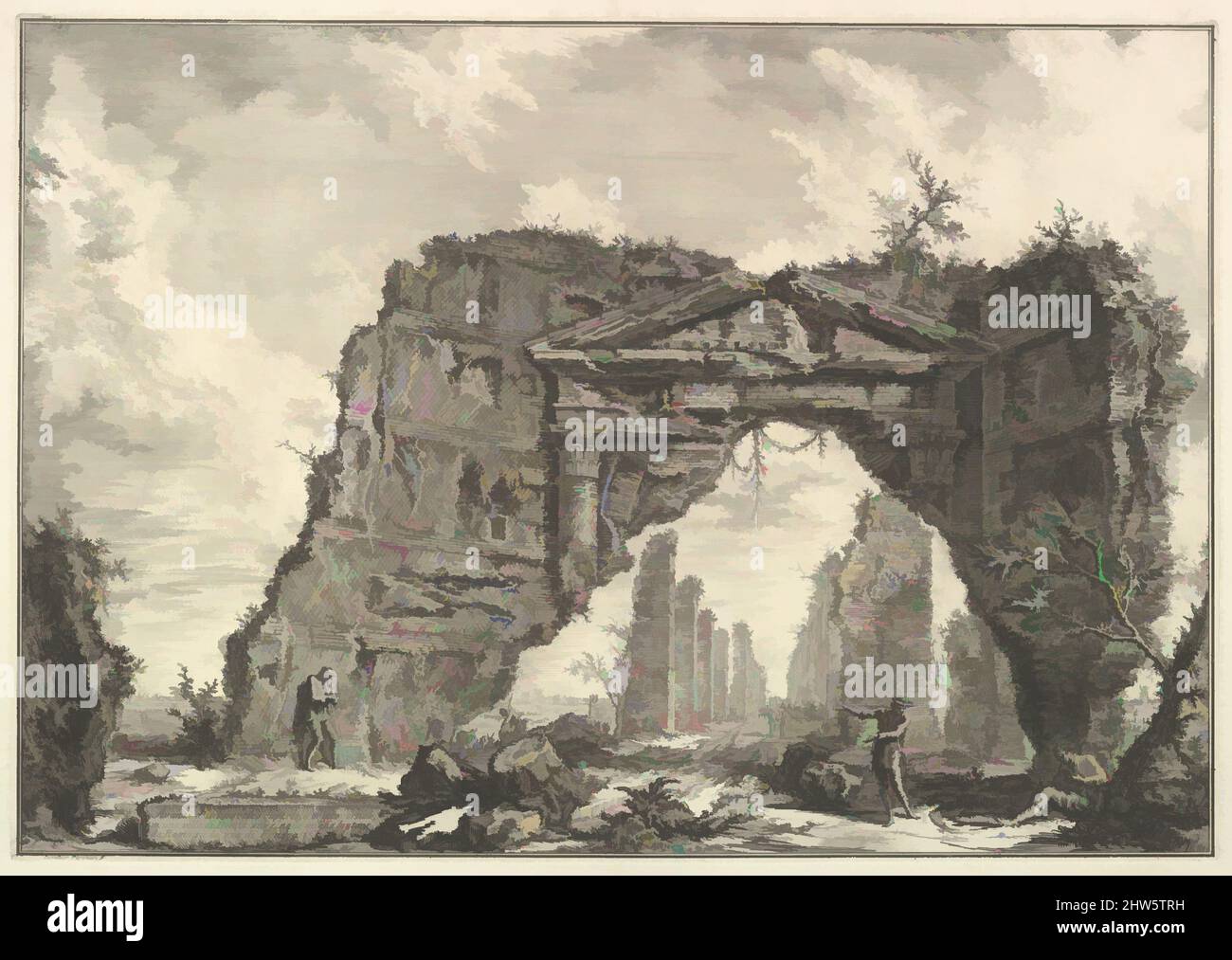 Art inspired by Remains of a covered portico, or a cryptoporticus, in a ...