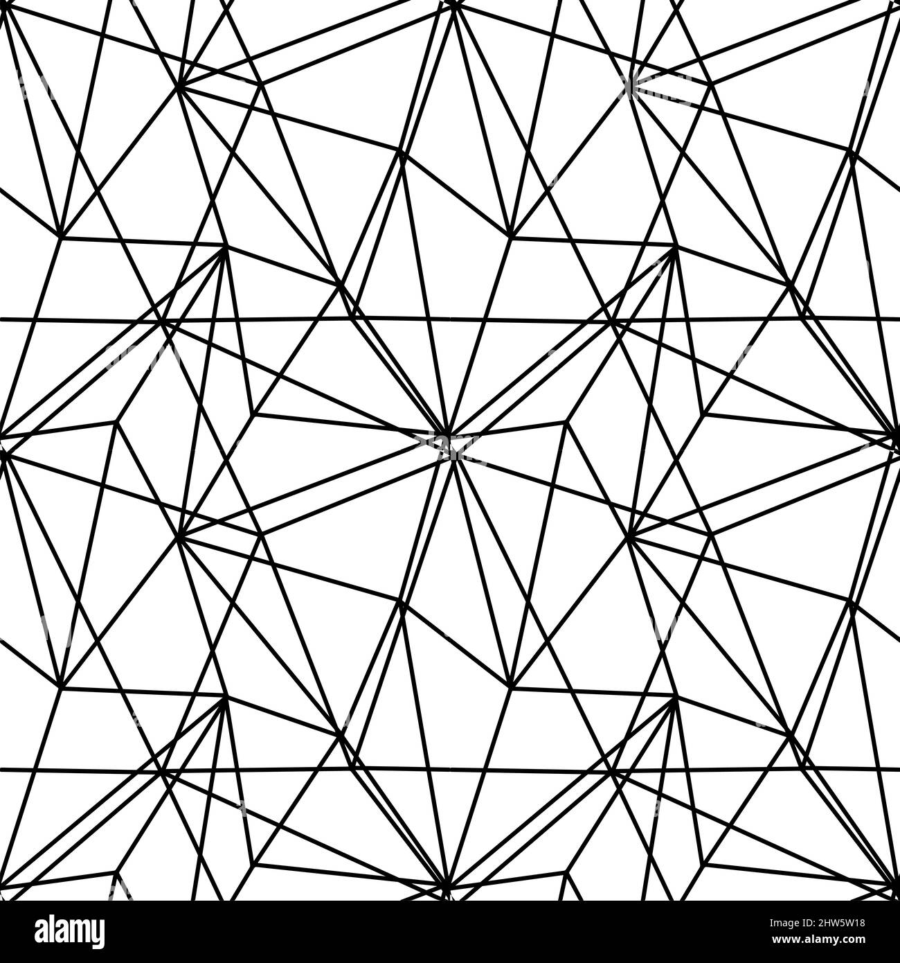 triangle mosaic of thin lines seamless pattern, background for wrapping ...