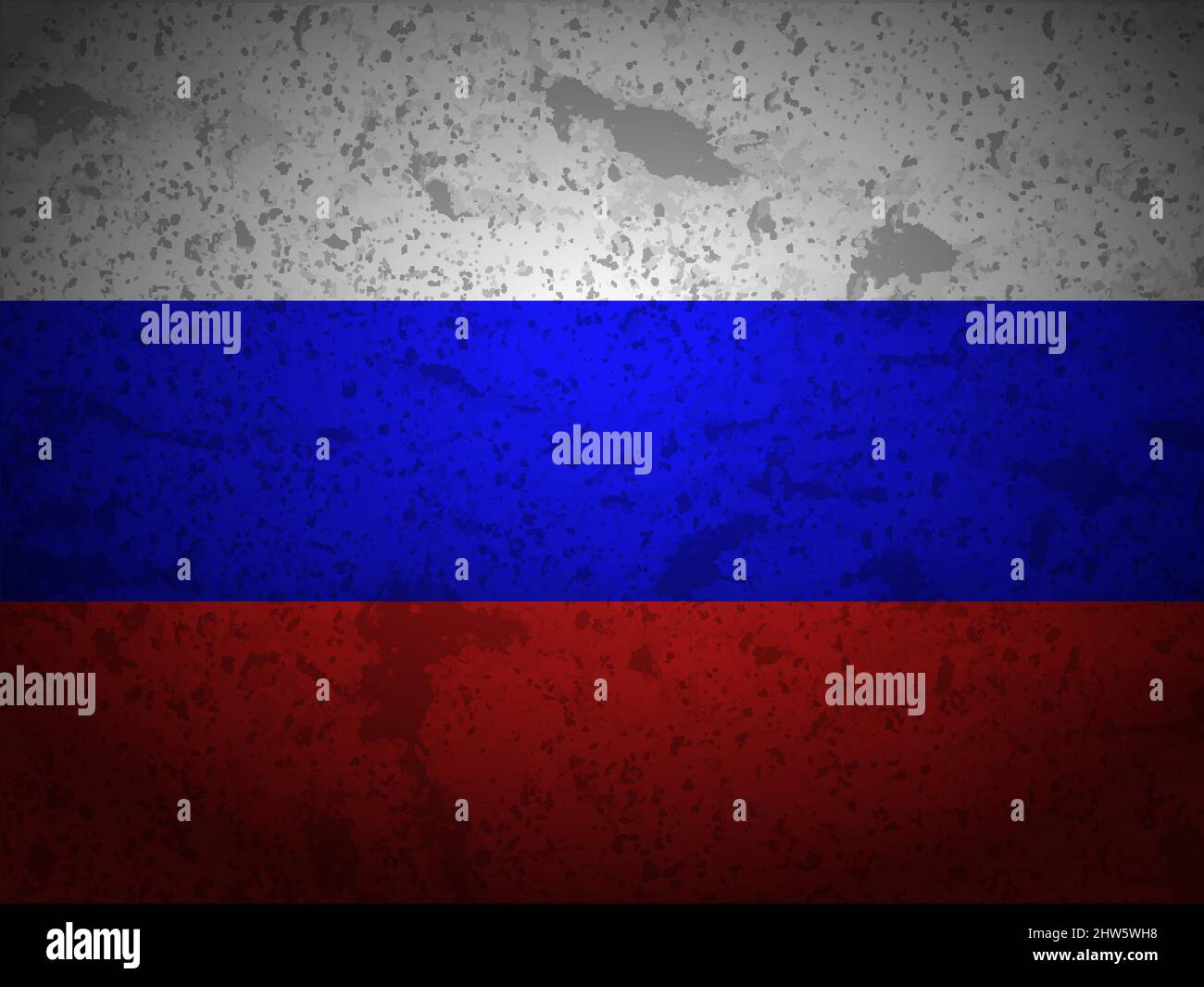 Grunge Russia flag textured background. Vector illustration Stock ...