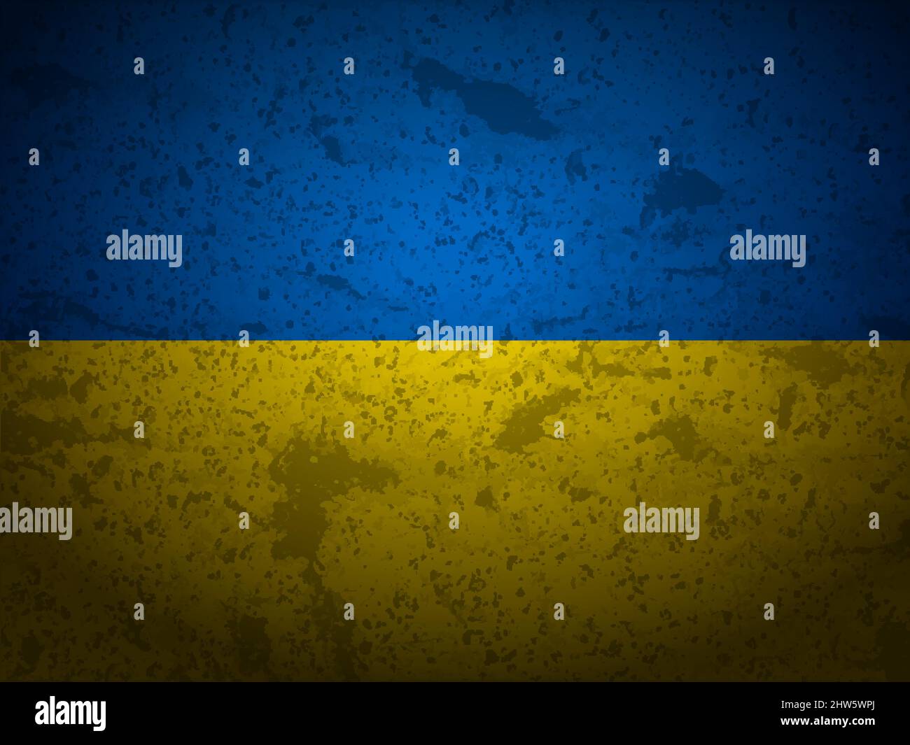 Grunge Ukraine flag textured background. Vector illustration Stock ...