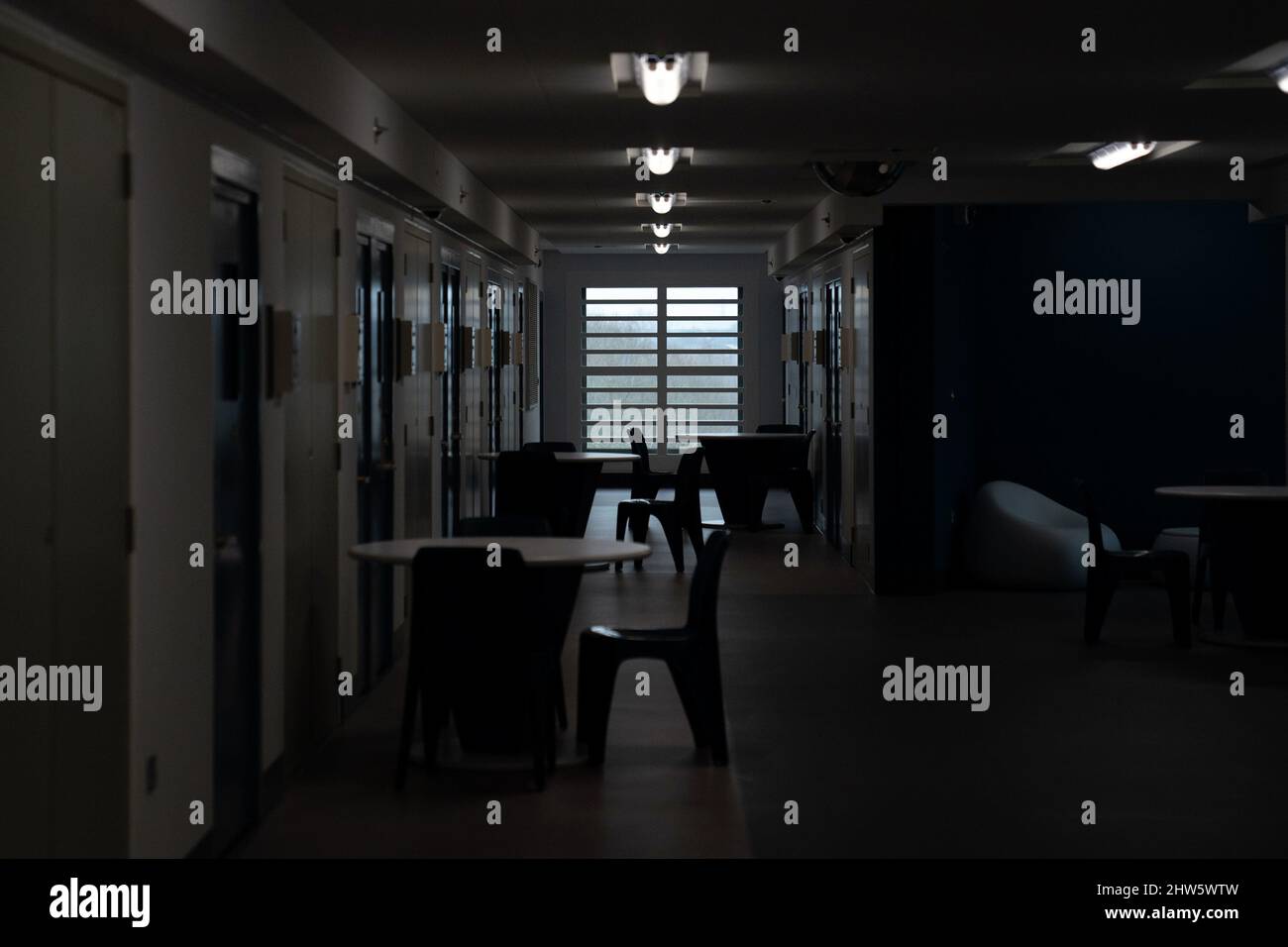 PLEASE NOTE: IMAGE PIXELATED AT THE REQUEST OF THE PRISON SERVICE The ...