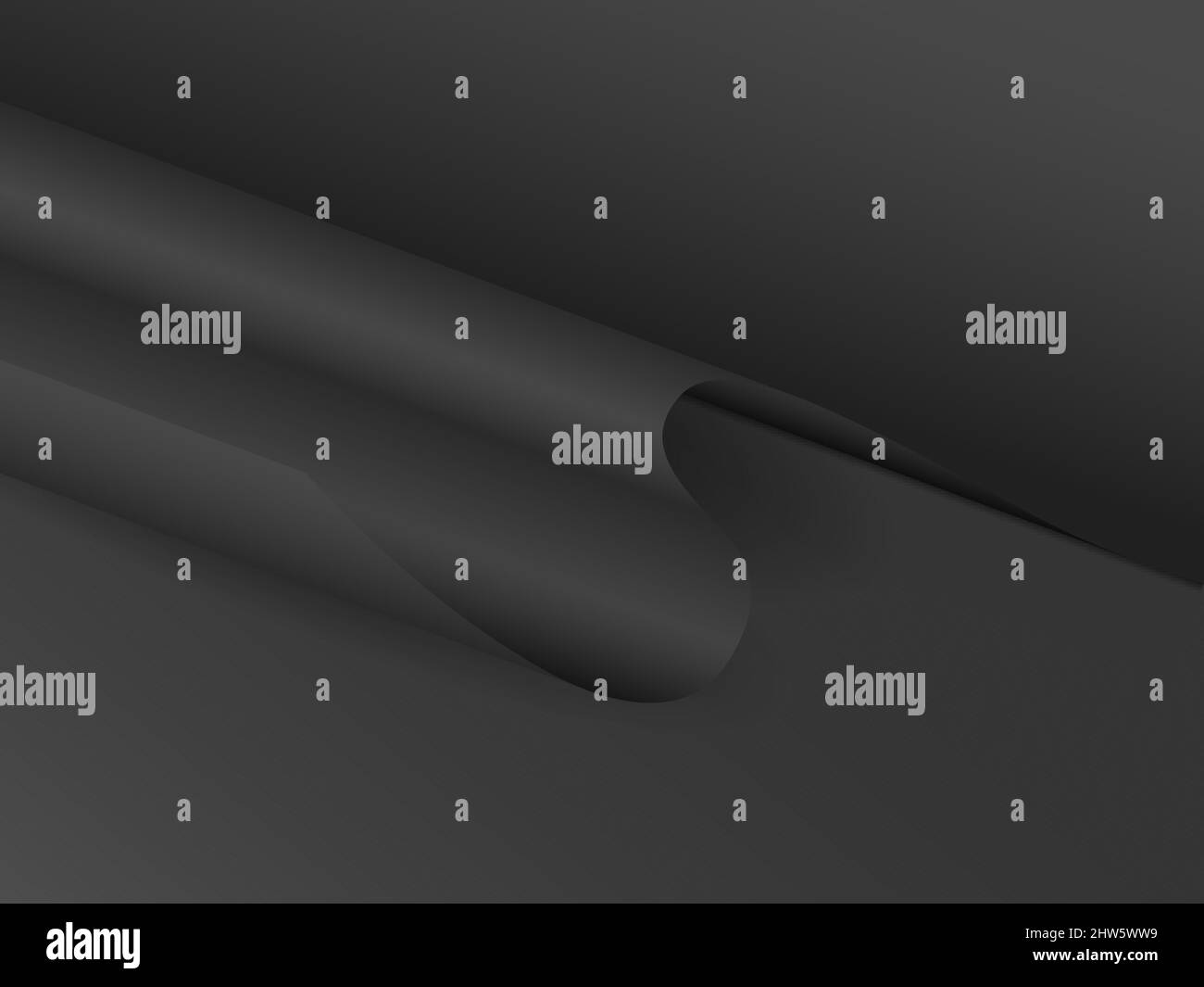 Paper page curl black Stock Vector Images - Alamy