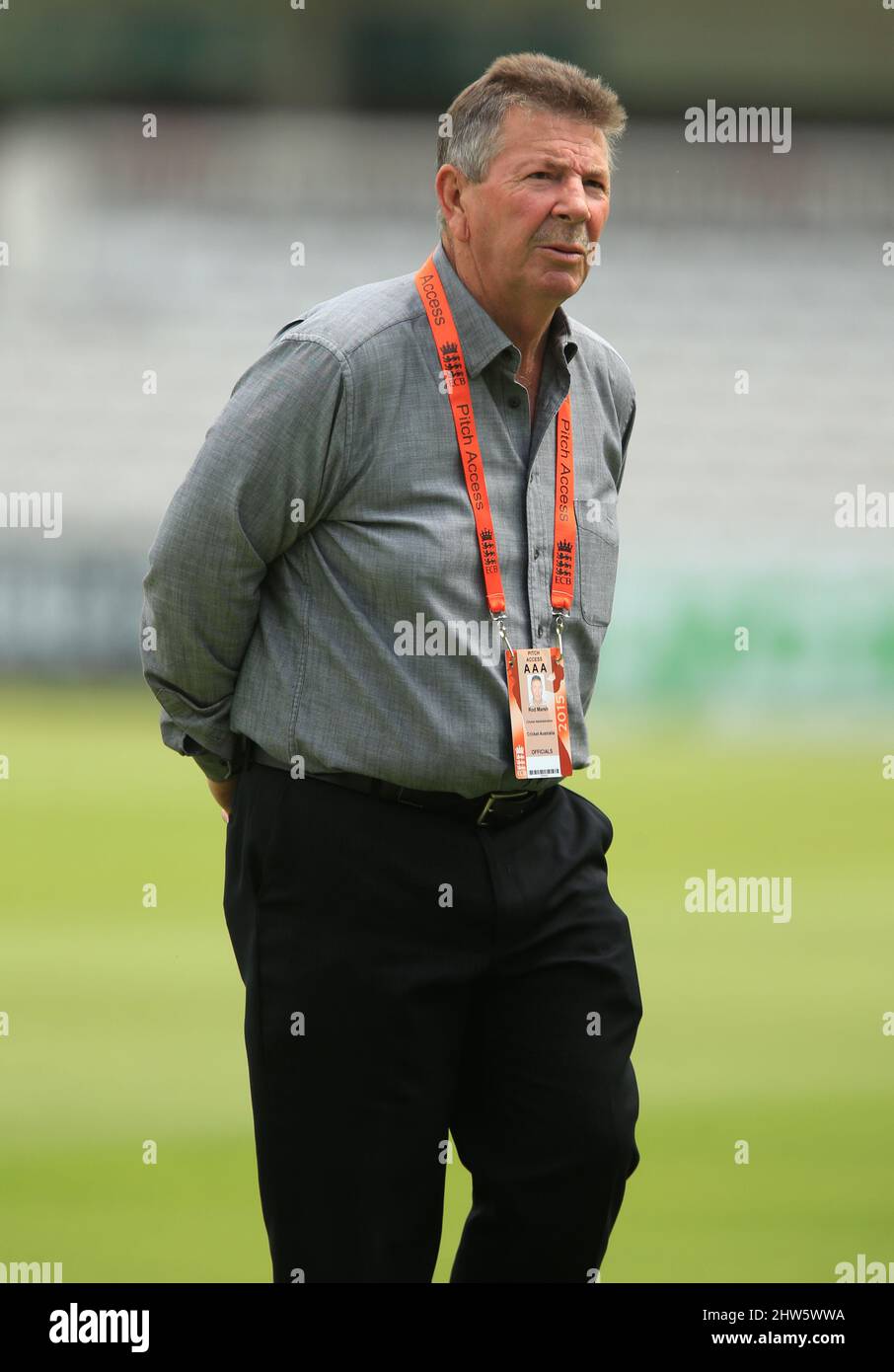 File photo dated 15-07-2015 of Rod Marsh. Former Australia wicketkeeper ...