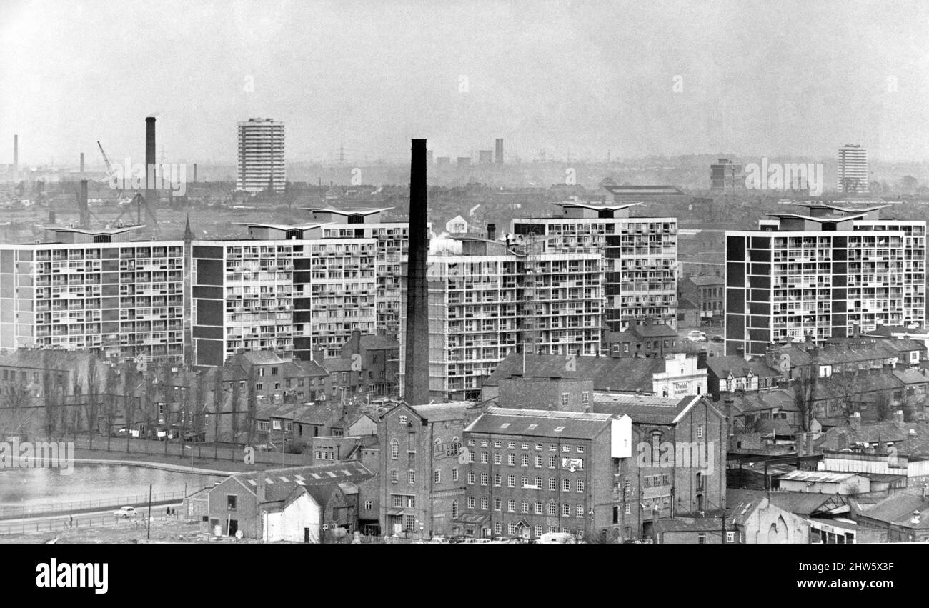 City slums Black and White Stock Photos & Images - Alamy