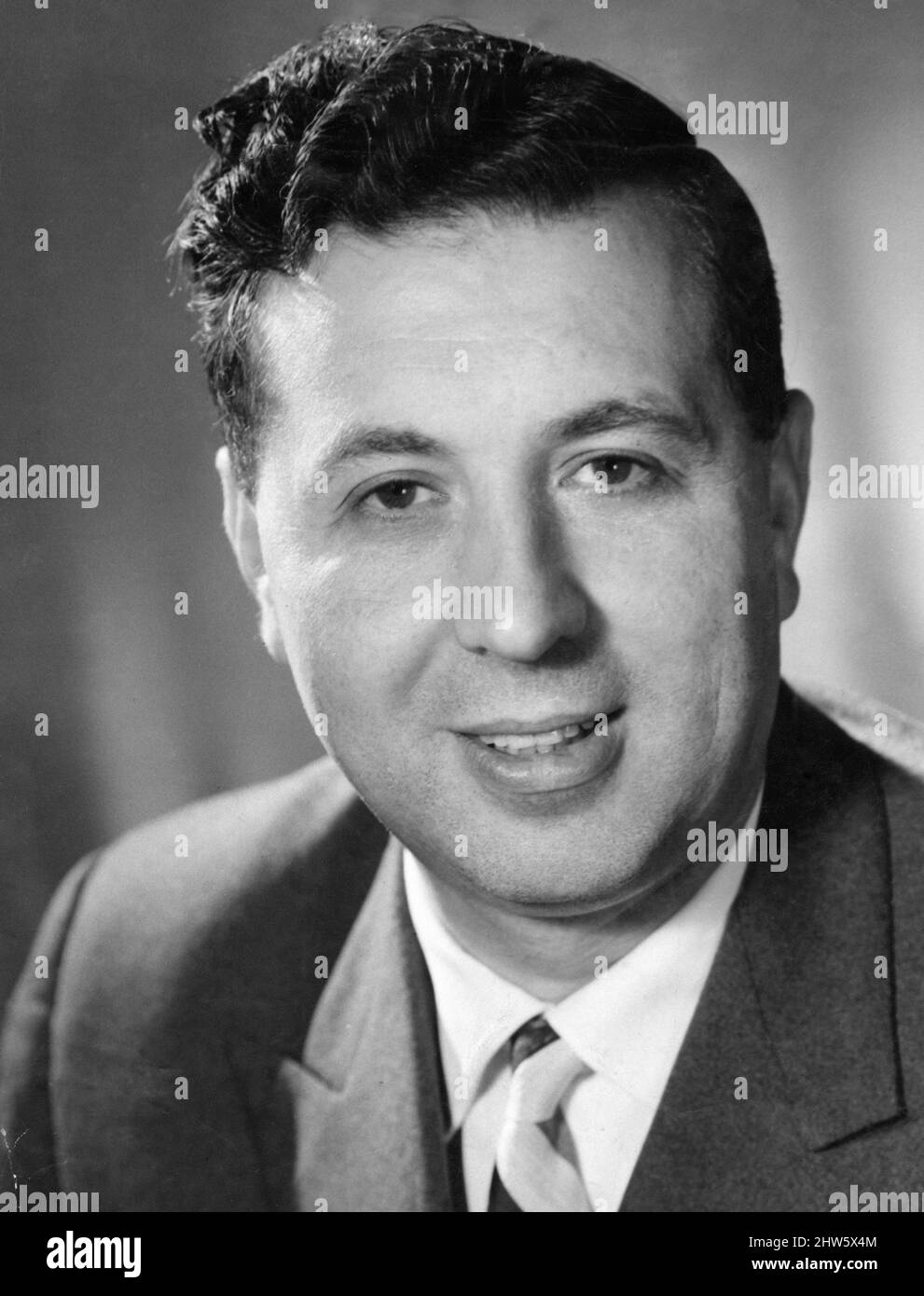 Doug Ellis, Businessman and future Chairman Aston Villa Football Club ...