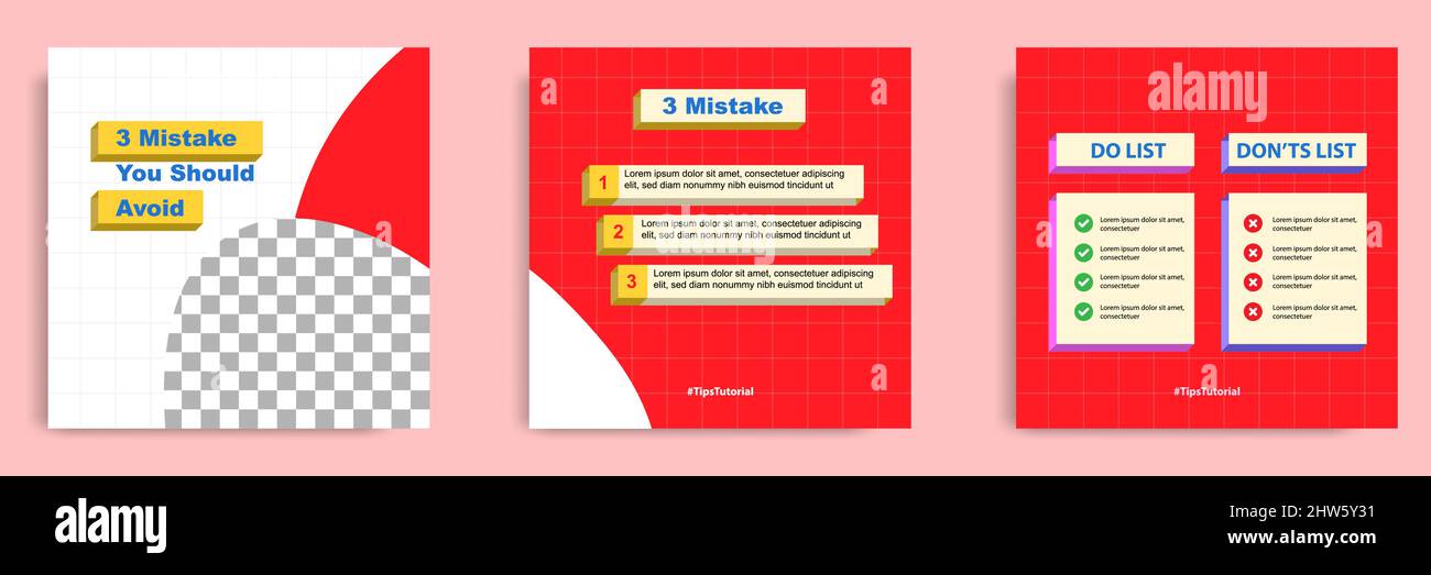 Social media tutorial, tips, trick, did you know post banner layout ...