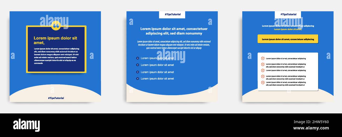 Social media faq, question, answer post banner layout template with ...