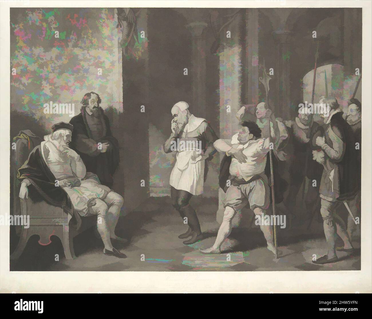 Art inspired by Angelo's House–Escalus, a Justice, Elbow, Froth, Clown ...