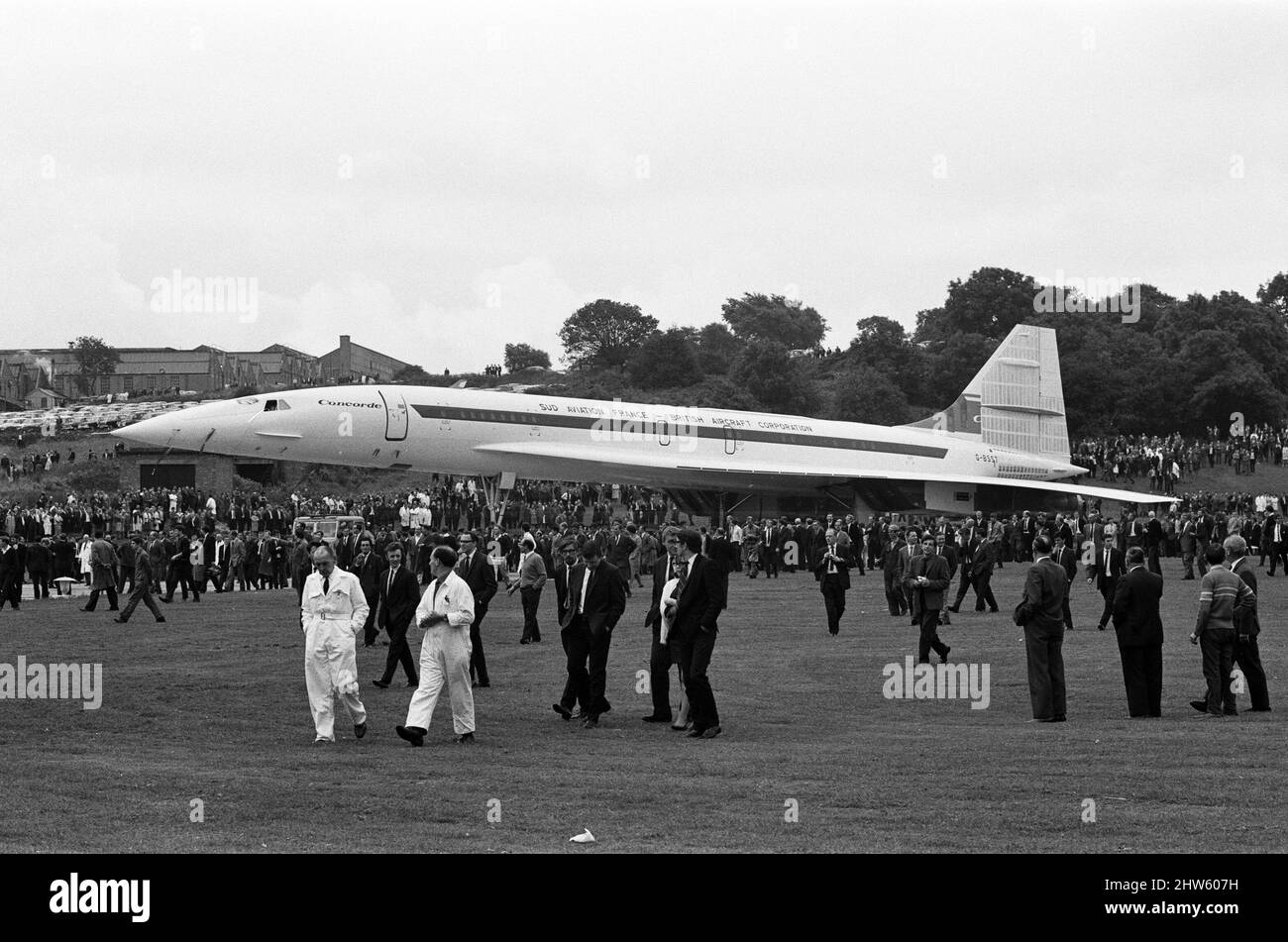 Concorde 002, the British assembled second of the Anglo-French ...