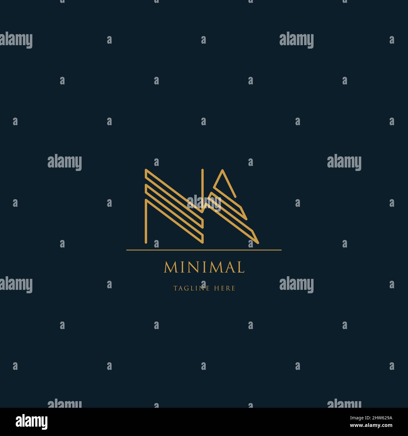 Letter na vector vectors hi-res stock photography and images - Alamy
