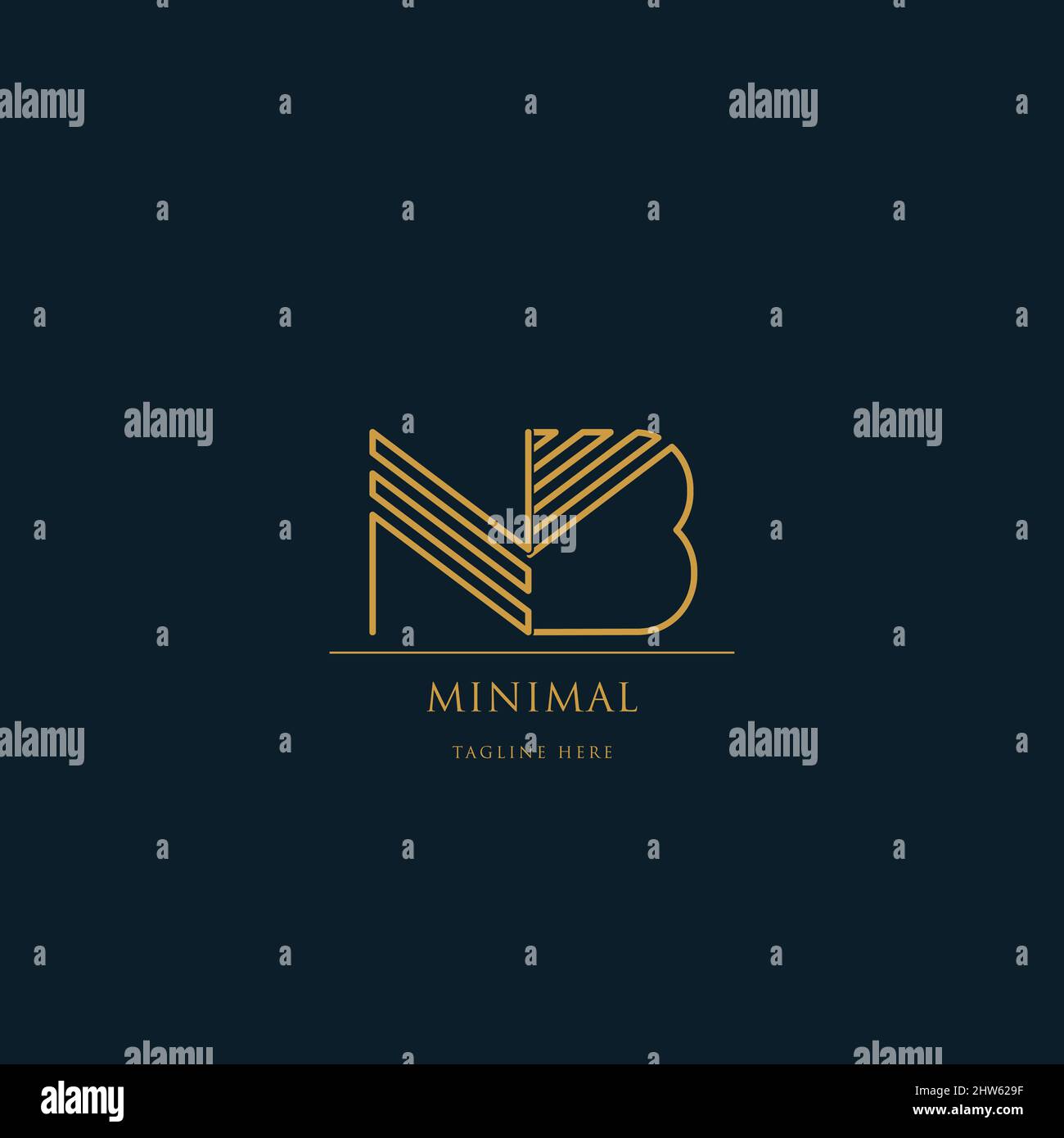 Letter nb Stock Vector Images - Alamy